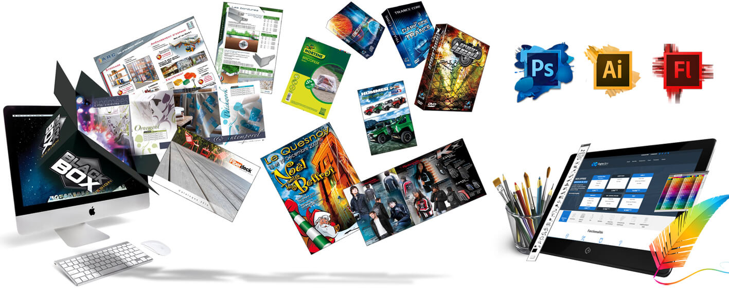 Conception graphique tunisie - Design graphique - Imprimerie